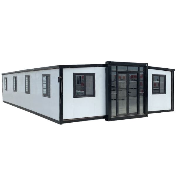 Quality Double Wings Custom Quick Build Family Residence Living Expandable Container House for sale