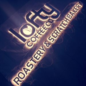 Quality Backlit Letter Sign for sale