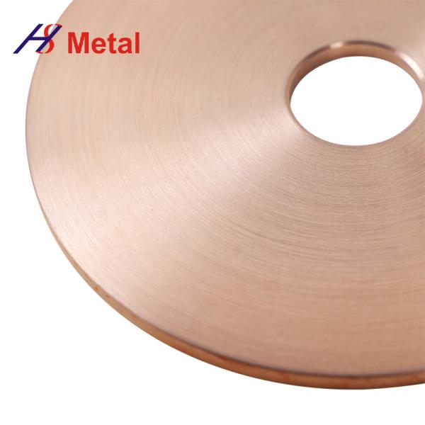 Quality Professional Cuw70 Polished Tungsten Copper Alloy Disc for sale