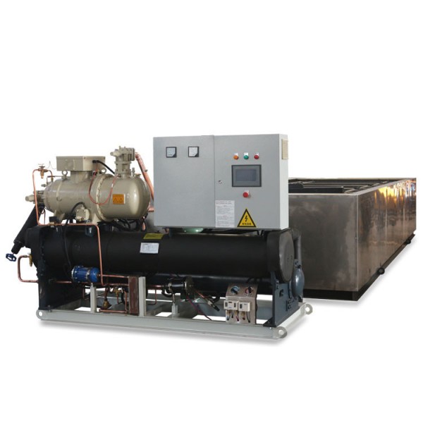 Quality Brine Type Industrial 10 Ton Ice Block Making Machine 380V for sale
