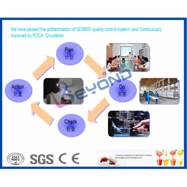 Quality High Capacity Industrial Yogurt Making Machine For Yogurt Manufacturing Process for sale