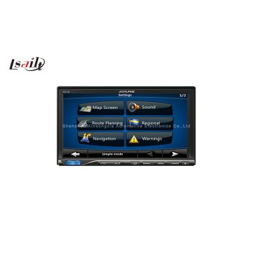 Quality Car Navigation Systems WINCE 6.0 Vehicle GPS Box with Touch Screen / Bluetooth / for sale