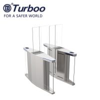 Quality 30 Watt High Speed Flap Barrier Turnstile Access Control Brushless Sliding Gate for sale