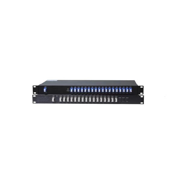 Quality ABS BOX Fiber WDM DWDM Splitter for 4/8/16 Mux/Demux Fiber Multiplexer Module for sale