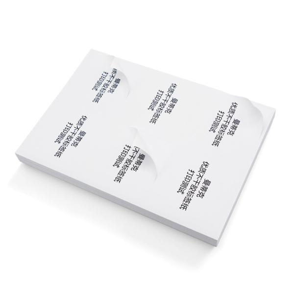 Quality Self Adhesive Dye Ink Matte Surface Die Cut Sticker Paper for sale