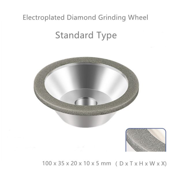 Quality 100mm Diamond Grinding Cup Wheel High Gripping Strength for sale