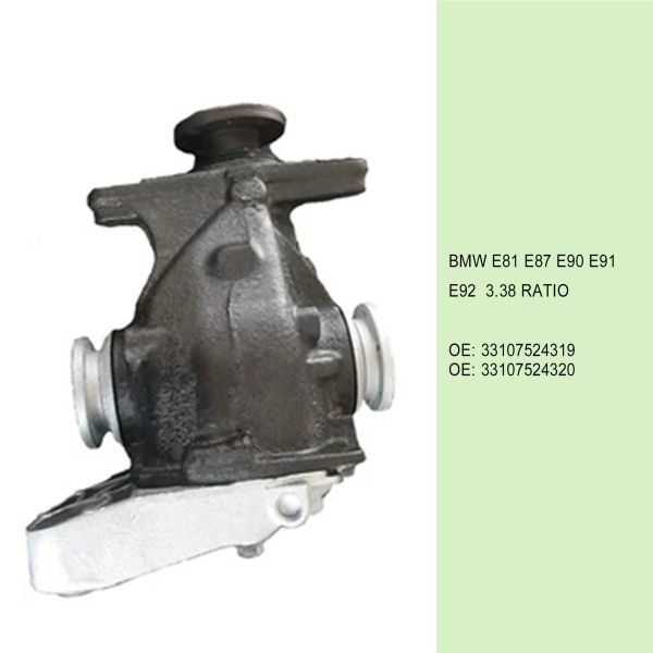 Quality BMW E81 E87 E90 E91 E92 Rear Differential Assembly with 3.38 Ratio and Pinion Gears OE NO. 33107524319 for sale