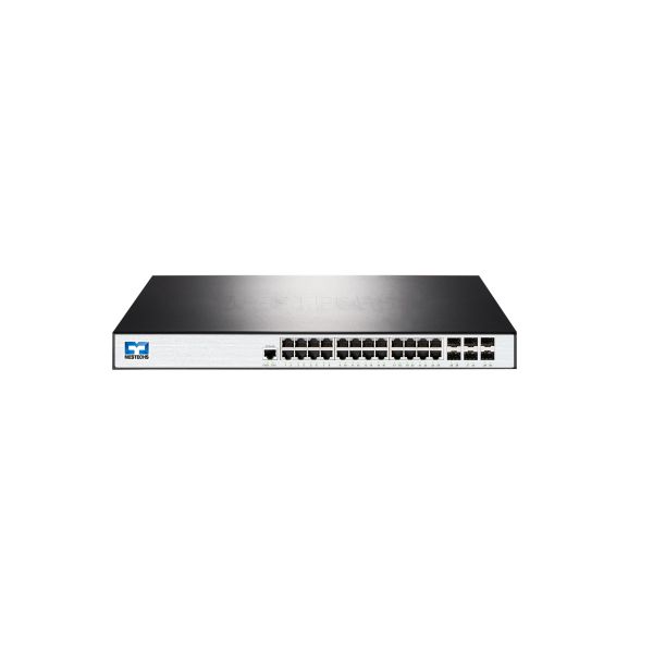 Quality L3 Management Ethernet Switch 24 X 10 / 100M / 1000M / 2.5G Base-T 6 X 10G SFP Ports for sale