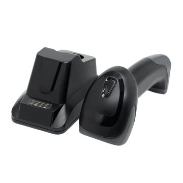 Quality ABS PC 1D 2D 2.4Ghz Bluetooth QR Barcode Scanner With Memory for sale