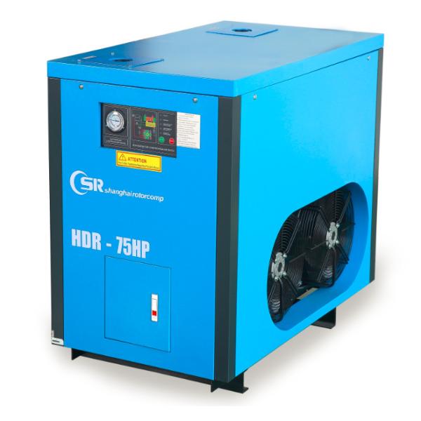 Quality Super Cooling 75HP Air Screw Compressor with 10.7m3/min Refrigerated Air Dryer for sale
