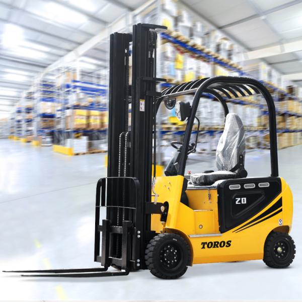 Quality Material Handling Motorized Forklift Battery Operated Reach Truck for sale