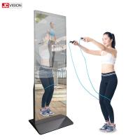 Quality Digital LCD Stand Smart Touch Mirror Advertising Screens 49 55 65inch for sale