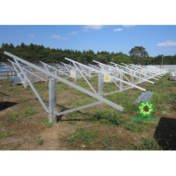 Quality OEM ODM Custom Solar Ground Mount System Reducing Overall Material And Labor for sale