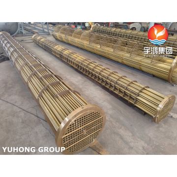 Quality Copper Alloy Steel Heat Exchanger Bundle C12200 C70600 For Maximum Heat Transfer for sale