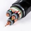 china Black 110kV XLPE High Voltage Underground Cable 50mm For Construction