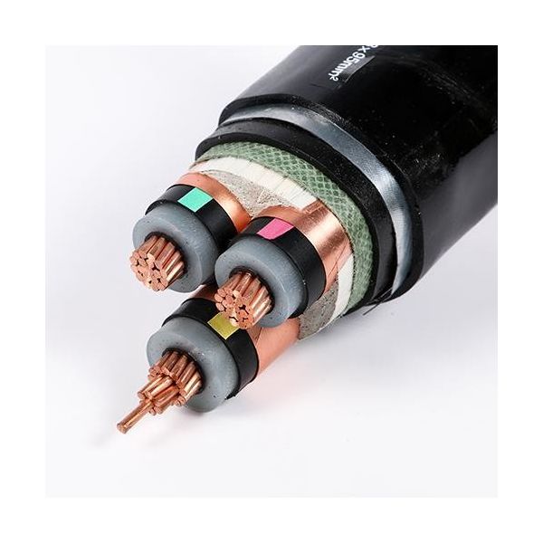 Quality Black 110kV XLPE High Voltage Underground Cable 50mm For Construction for sale