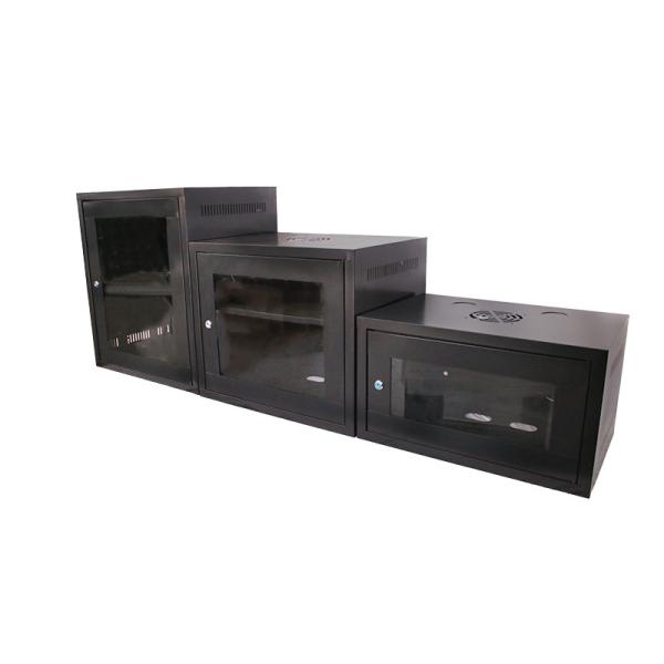 Quality Data Center Equipment Wall Mount 19 Inch Rack with 9U Network Cabinet and Drawer Shelf for sale