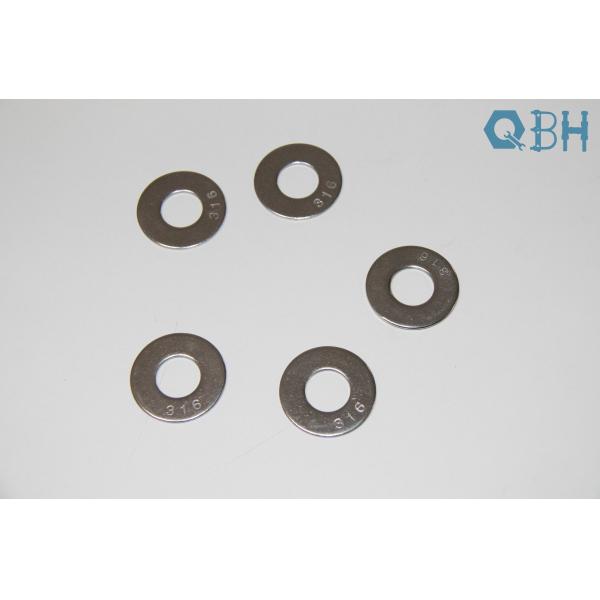 Quality DIN 125 316 Stainless Steel Flat Washers High Quality for sale
