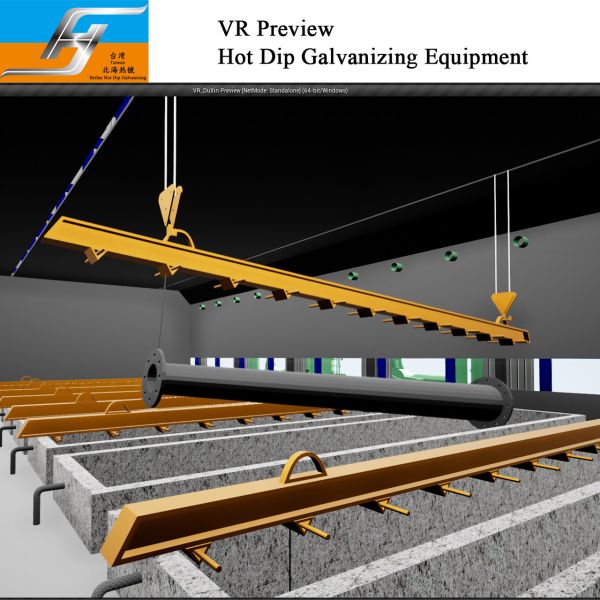 Quality VR Preview Hot Dip Galvanizing Production Line with Customized Design for for sale