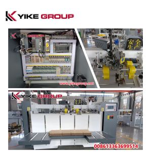 Quality YIKE GROUP 2000mm Semi Automatic Corrugated Box Stitching Machine for sale