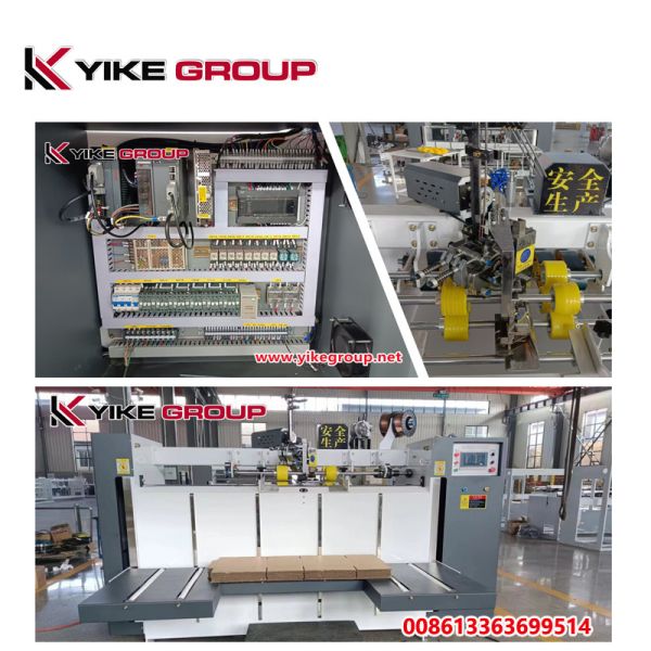 Quality YIKE GROUP 2000mm Semi Automatic Corrugated Box Stitching Machine for sale