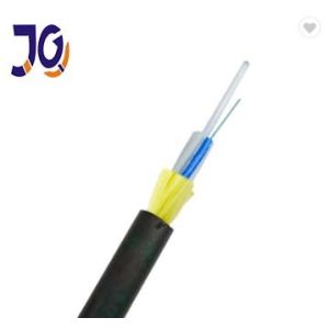 Quality SM G652D Single Jacket 100 Span ADSS 72 Core Fiber Optic Cable for sale