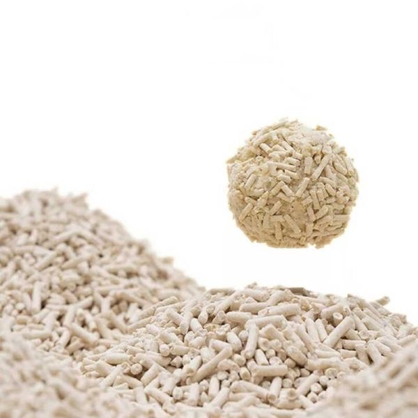 Quality Quick Clumping Unscented Cat Litter ISO9001 Natural Biodegradable Kitty Litter for sale