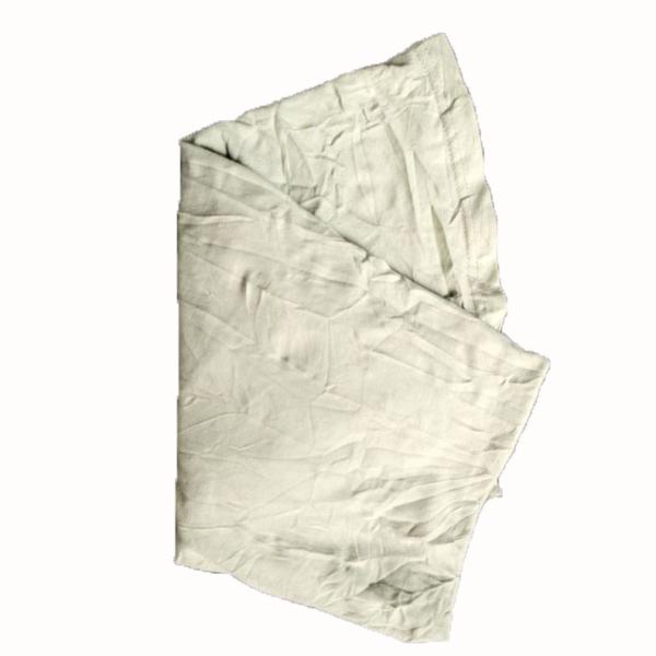 Quality Pure White 25kg Packing Bed Sheet Industrial Cotton Rags for sale