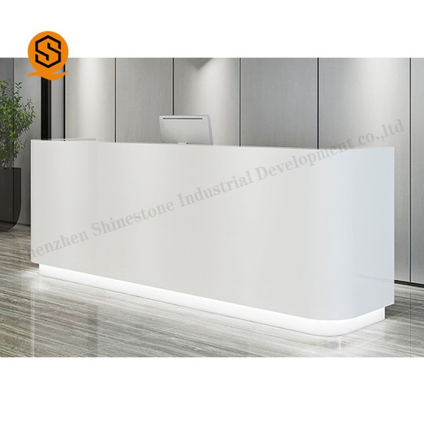 Quality Extremely Durable Hotel Reception Counter Front Reception Desk for sale