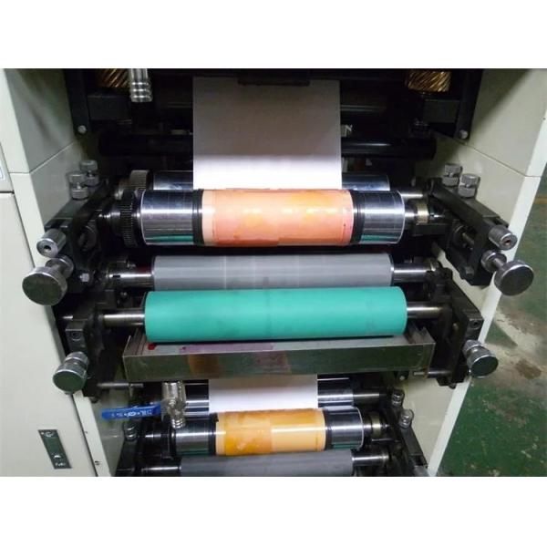 Quality Courier Receipt Flexo Label Printing Machine 4 5 6 Colours for sale