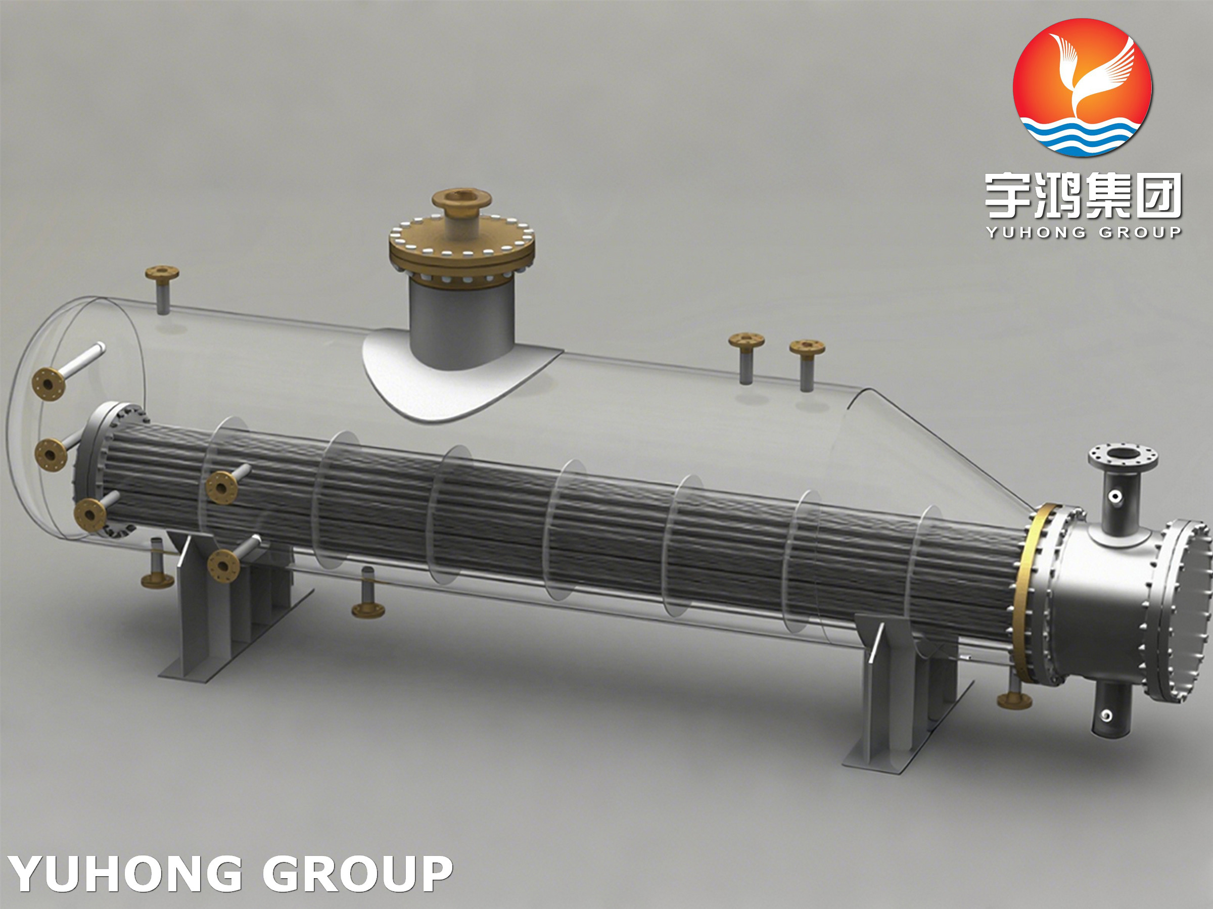 Quality API 660 Shell And Tube Heat Exchanger Superior Heat Transfer Solution For Industries for sale