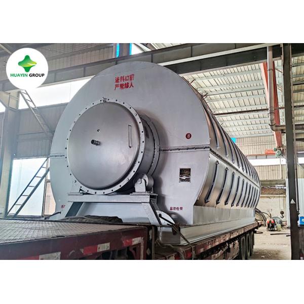Quality Batch Type Pyrolysis Plant With Catalyst Used Tyre To Diesel for sale