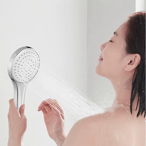 Quality Water Pressure Stable Flow Large Abs Handheld Shower Head Graphic Design for sale