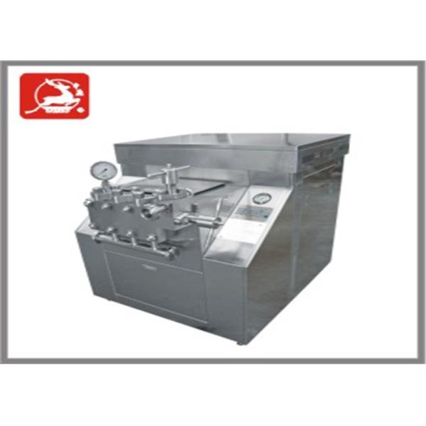 Quality Plate Milk Pasteurizer And Homogenizing High Pressure 2 Stage Homogenizer 2000 L for sale