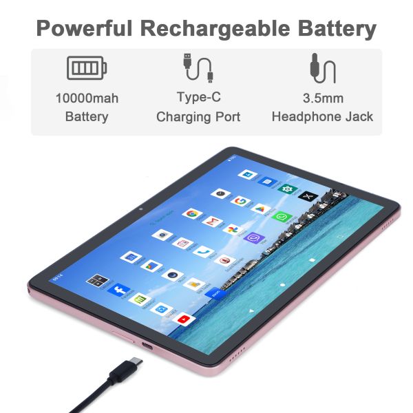 Quality C idea 10.1 Inch 5G WiFi Touch Screen Tablets for Students with Keyboard for sale