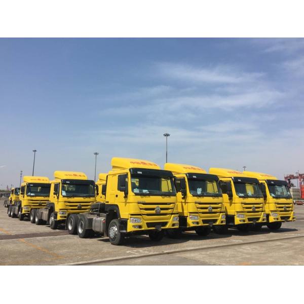 Quality 30 Ton 10 Tyres Used Tractor Trucks , 6x4 Second Hand Tractor Unit for sale