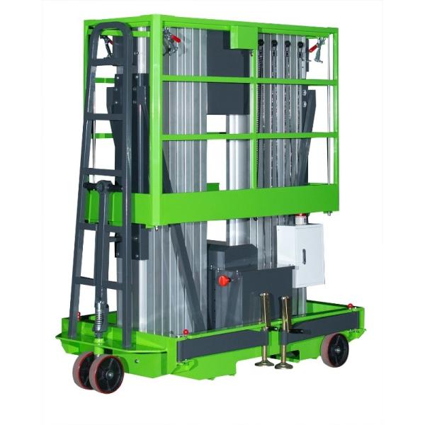 Quality Customizable Hydraulic Lift Platform 10m Double Mast Loading Capacity 200kg for sale