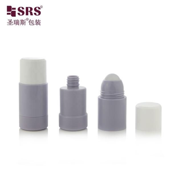 Quality 50ml PP PCR Refillable Roll On Bottle for Cosmetics for sale