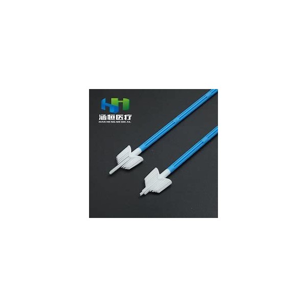 Quality ISO13485 Broom Head Gynecology Examination Cervical Sampler With Battery Supply for sale