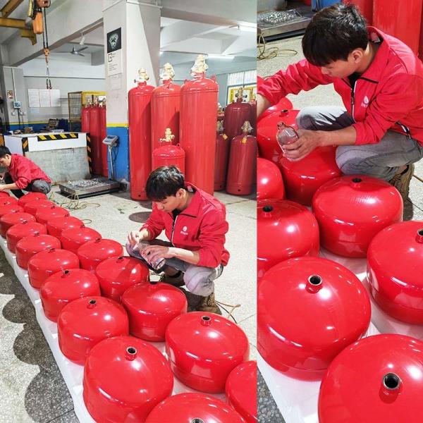Quality Hanging NOVEC 1230 Fire Suppression System Gas Automatic Data Center Room for sale