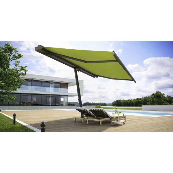 Quality Outdoor independent support full cassette retractable awning for sale