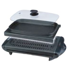 Quality Anti Abrasion Home Tabletop Smoke Free BBQ Grill With Infrared Heat for sale