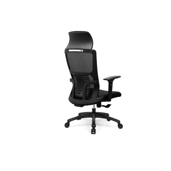 Quality Adjustable Headrest Mesh Staff Chair 90 To 115 Degree Tilt for sale