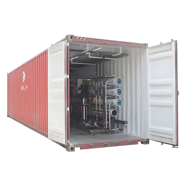 Quality 5-7 Stages Containerized RO System For TDS Brackish Water Desalination for sale