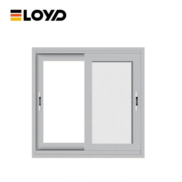 Quality Waterproof Tempered Glass Aluminium Double Sliding Windows Security Locks for sale