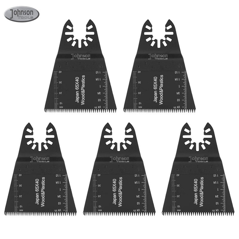 Quality Wood Plastics Cutting 65x40mm Oscillating Multi Tool Blades for sale