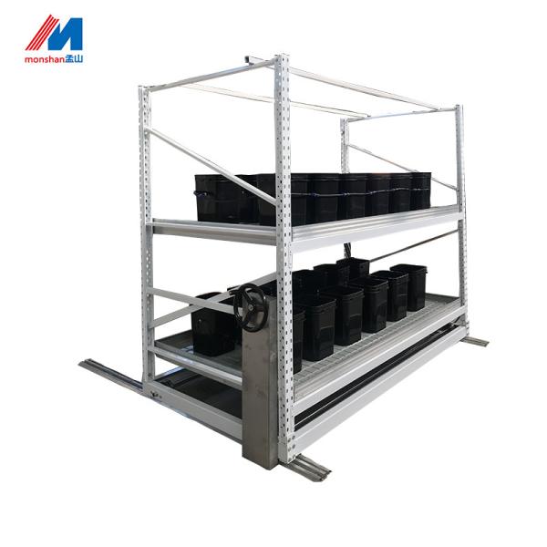 Quality 2*6ft 5*12ft Adjustable Hydroponic Growing Racks Galvanized Steel for sale