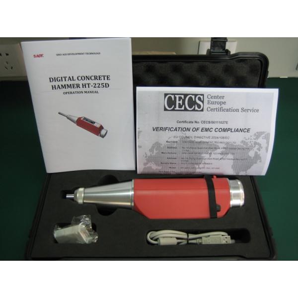 Quality Digital Integrated Concrete Test Hammer HT-225D With Accuracy 0.1R 4000 Data for sale