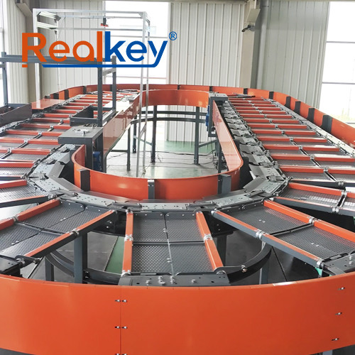 Quality Energy Efficient Sorting System Warehouse Space Saving Small Package Sorting for sale