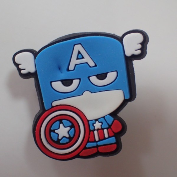 Quality Custom Cute Cartoon Character Rubber PVC Patch Soft Mold Injection for sale